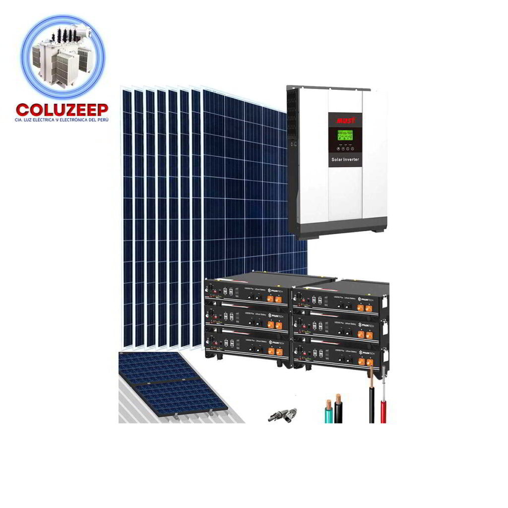 Kit Solar Litio 5000W 48V 13650Whdia Pylontech - Coluzeep ...